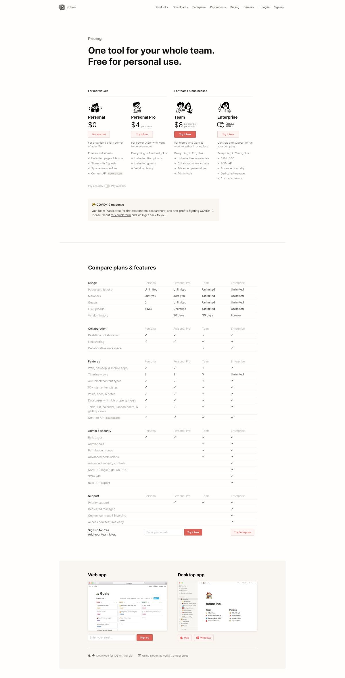 Notion Pricing Swipe File Archive